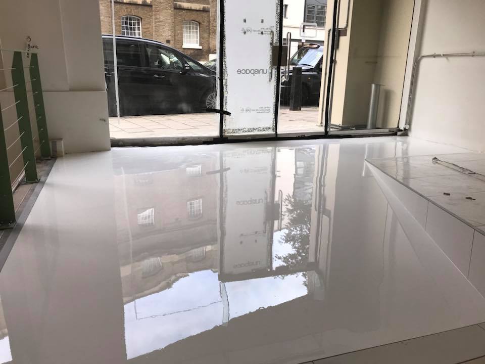 Reception Area Flooring - Resflo - Premier Resin Flooring Solutions